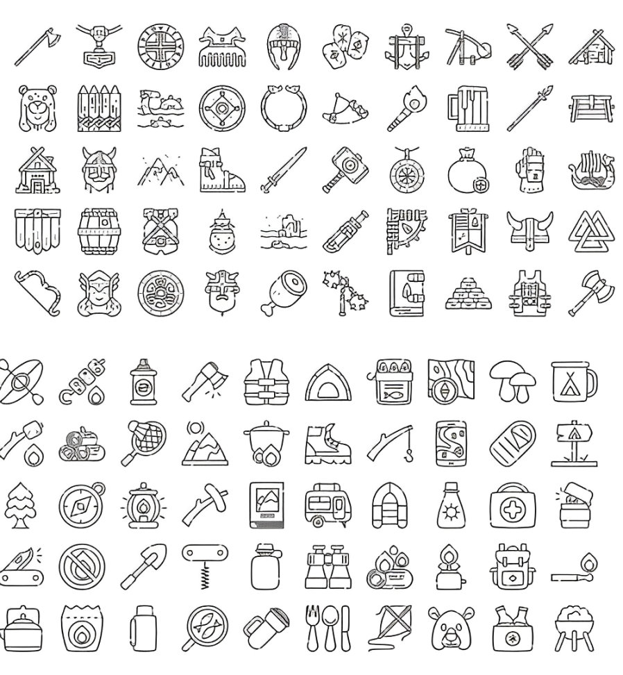 1000 ICON BUNDLE Svg,film Icon,navigation Icon,maps Icon, Shopping Icon ...