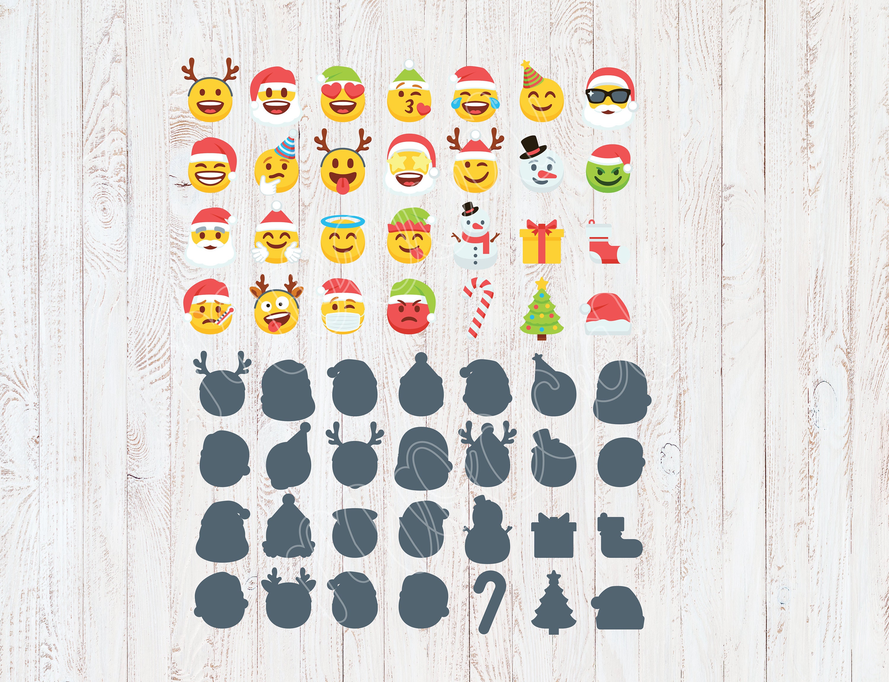 Christmas Emoji BUNDLE | Christmas Bundle | Christmas Printable Game ...