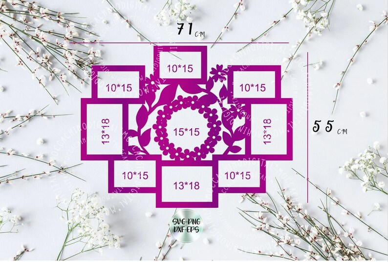 LOVE, Laser Cut Love Frame SVG File Romantic Heart Frame Design DIY ...