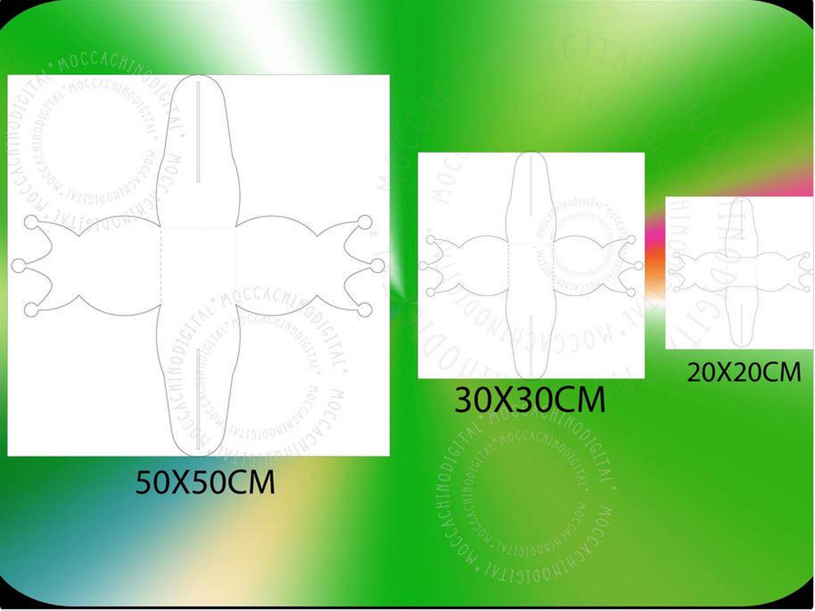 3D Crown Gift Box SVG Template: DIY Princess Bow Box (digital Files) - Etsy