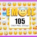 Over Than 5000 Emoji Png , Mega Bundle Emoji PNG, Emoji Clipart , Emoji ...
