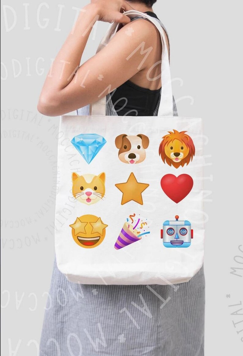 300 Seperated Ios Emoji, Funny Emoticons Faces With and IOS Emoji Mega ...