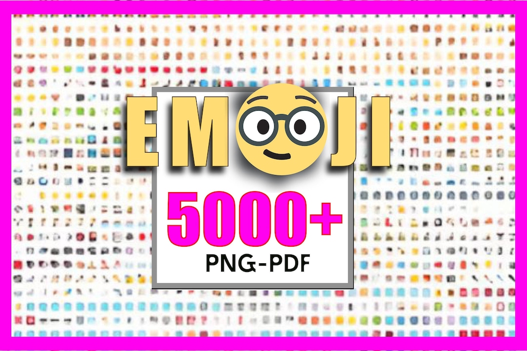 Over Than 5000 Emoji Png , Mega Bundle Emoji PNG, Emoji Clipart , Emoji ...