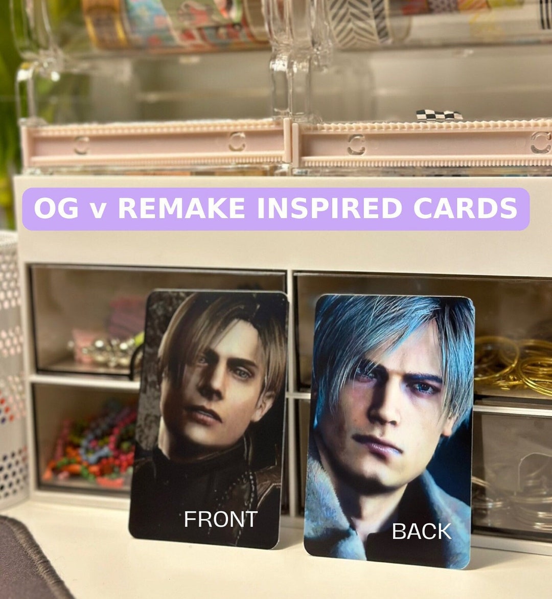 Resident Evil PVC Photocard V3 - Etsy