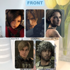 Resident Evil PVC Photocard V1 - Etsy