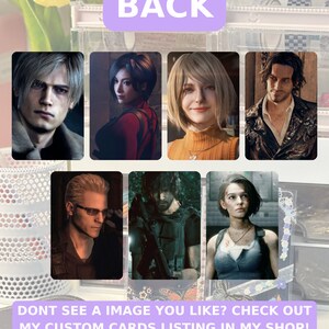 Resident Evil PVC Photocard V3 - Etsy