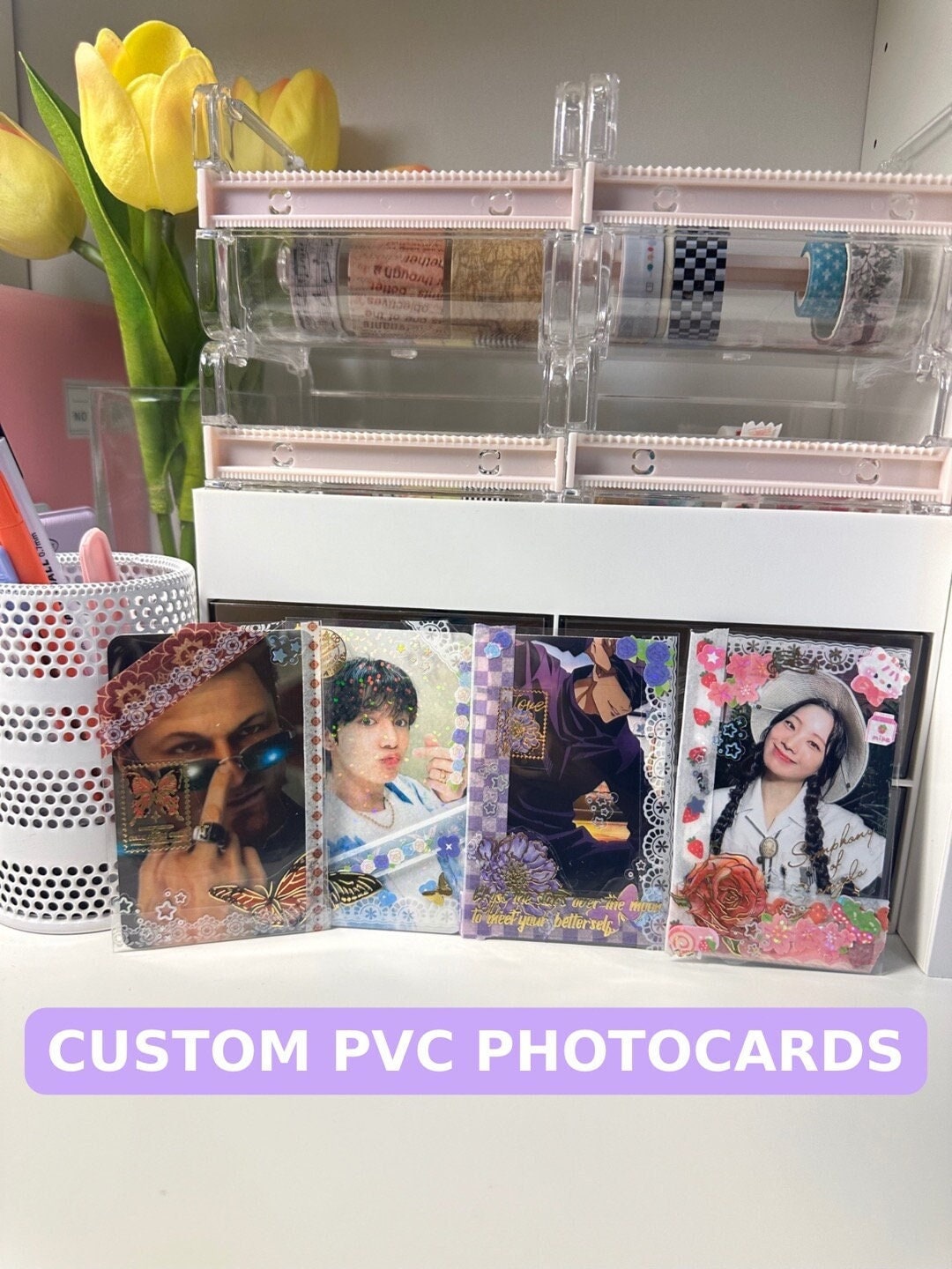 CUSTOM PVC Photocard - Etsy