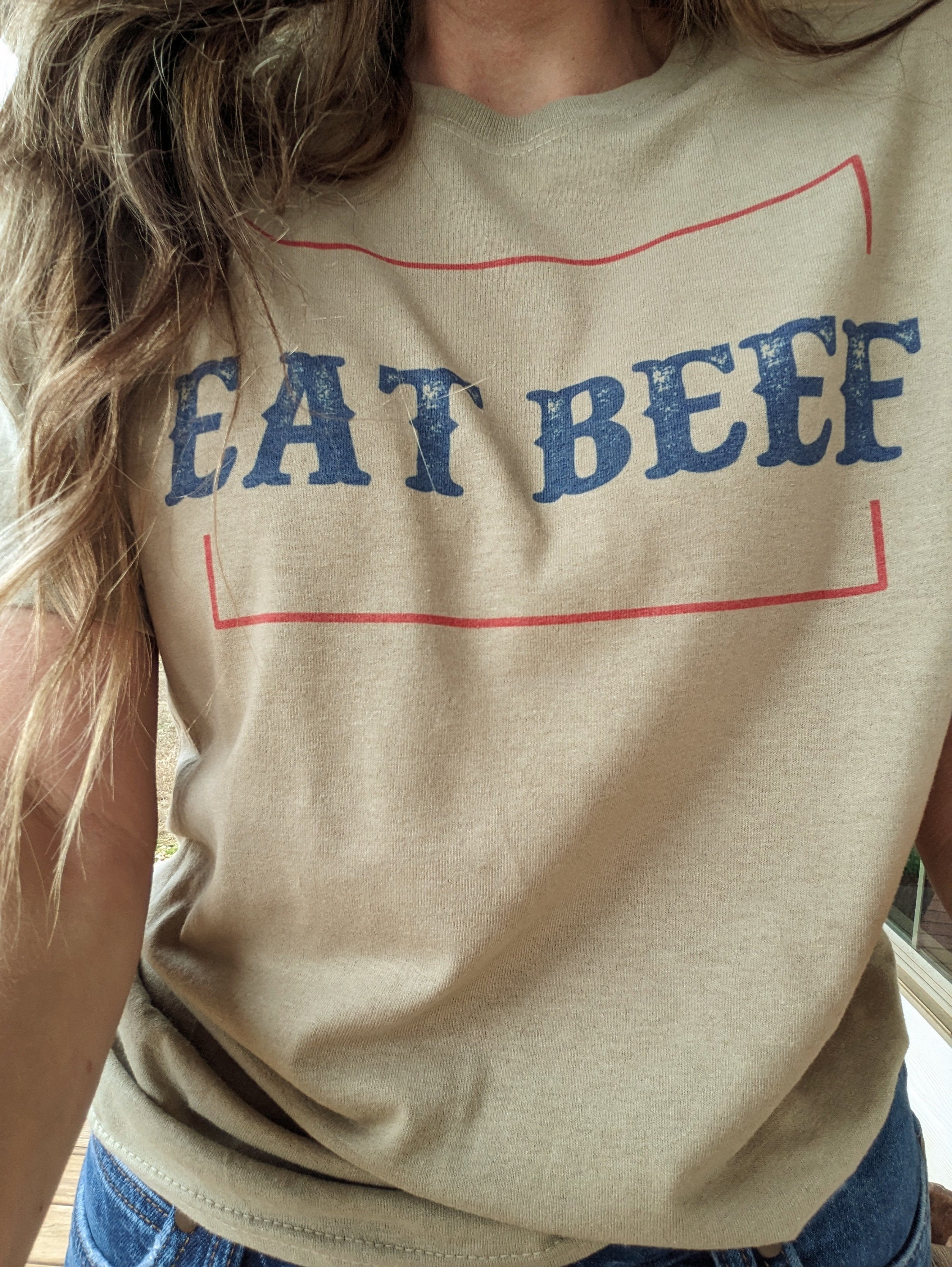 Eat Beef Western Crewneck Sweatshirt / Tshirt - Etsy