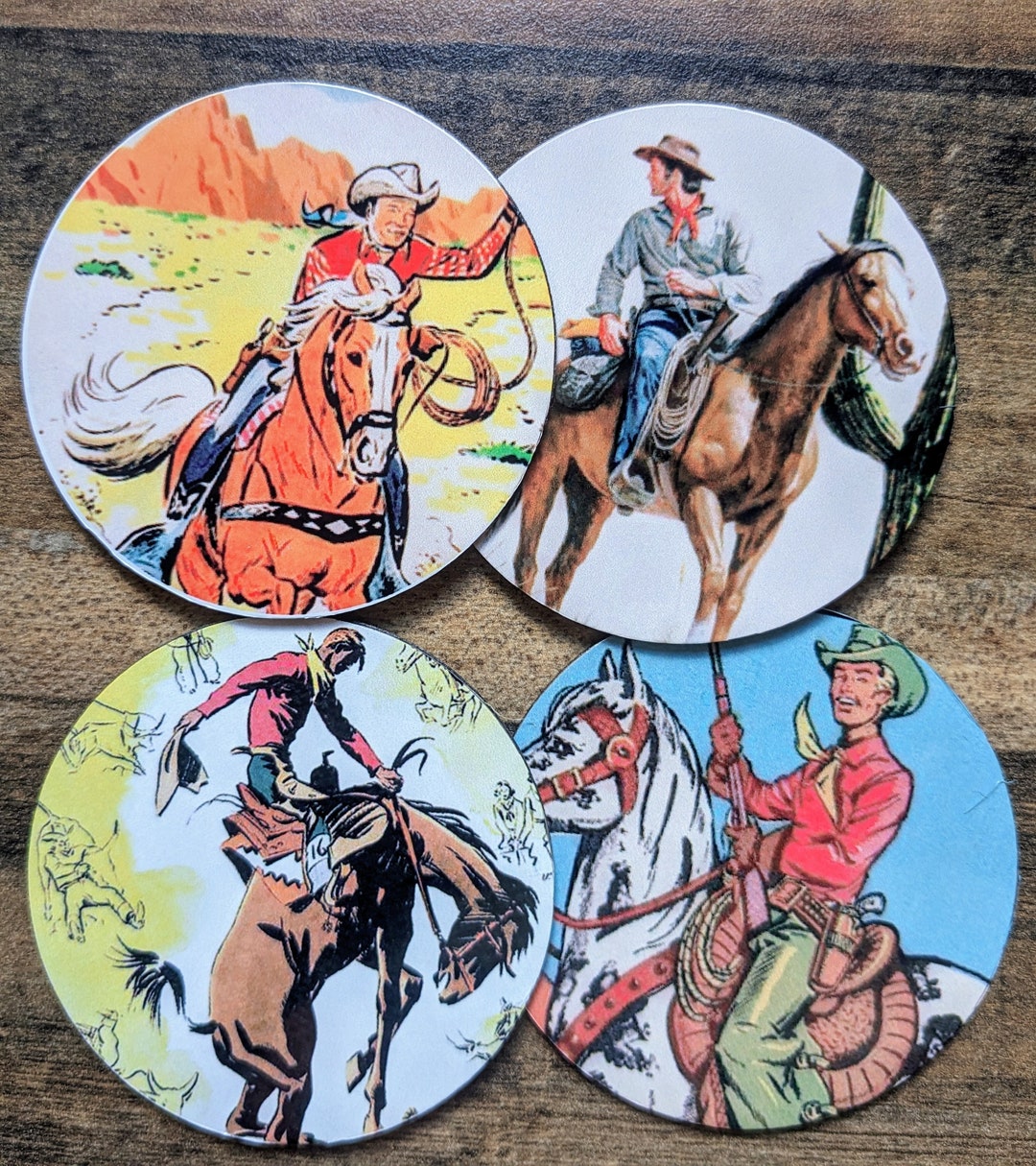 Vintage Western Magnets - Etsy