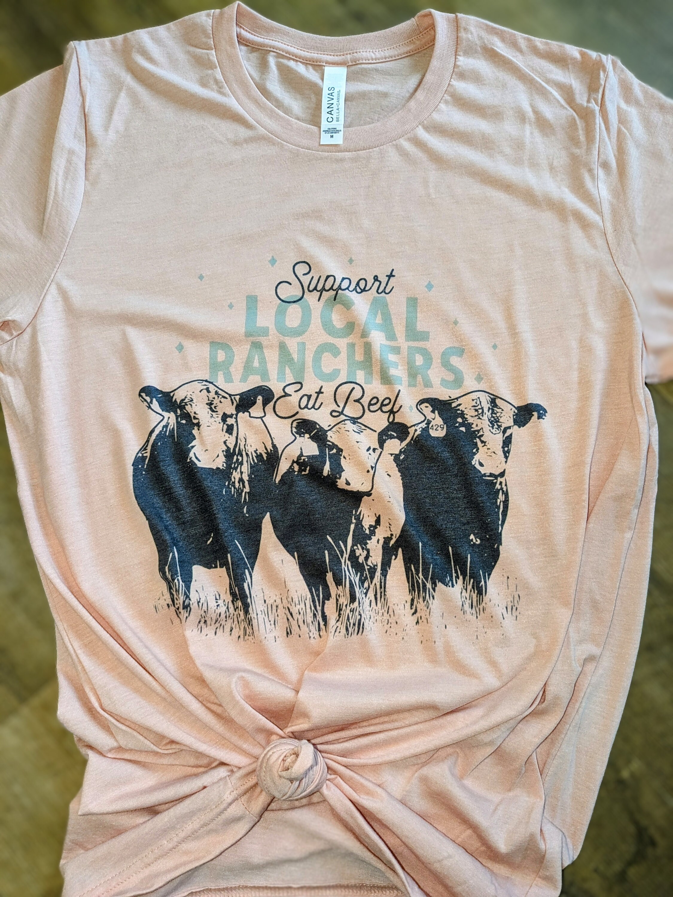 Support Local Ranchers - Eat Beef Shirt - Etsy
