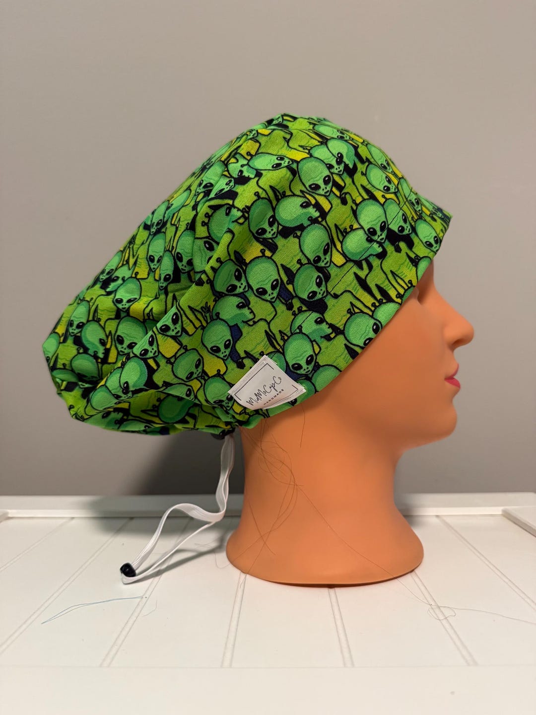 Euro or Ponytail Style Scrub Cap Alien, Outer Space, Galaxy, UFO - Etsy