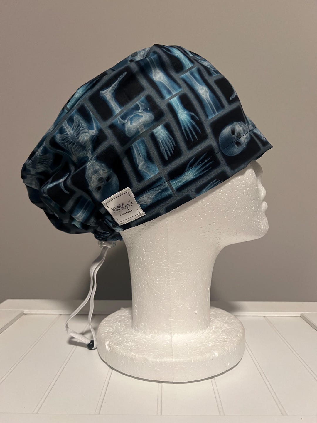 Euro Style Scrub Cap X-ray, Skeleton, Bones, Rad Tech, Radiology, IR ...