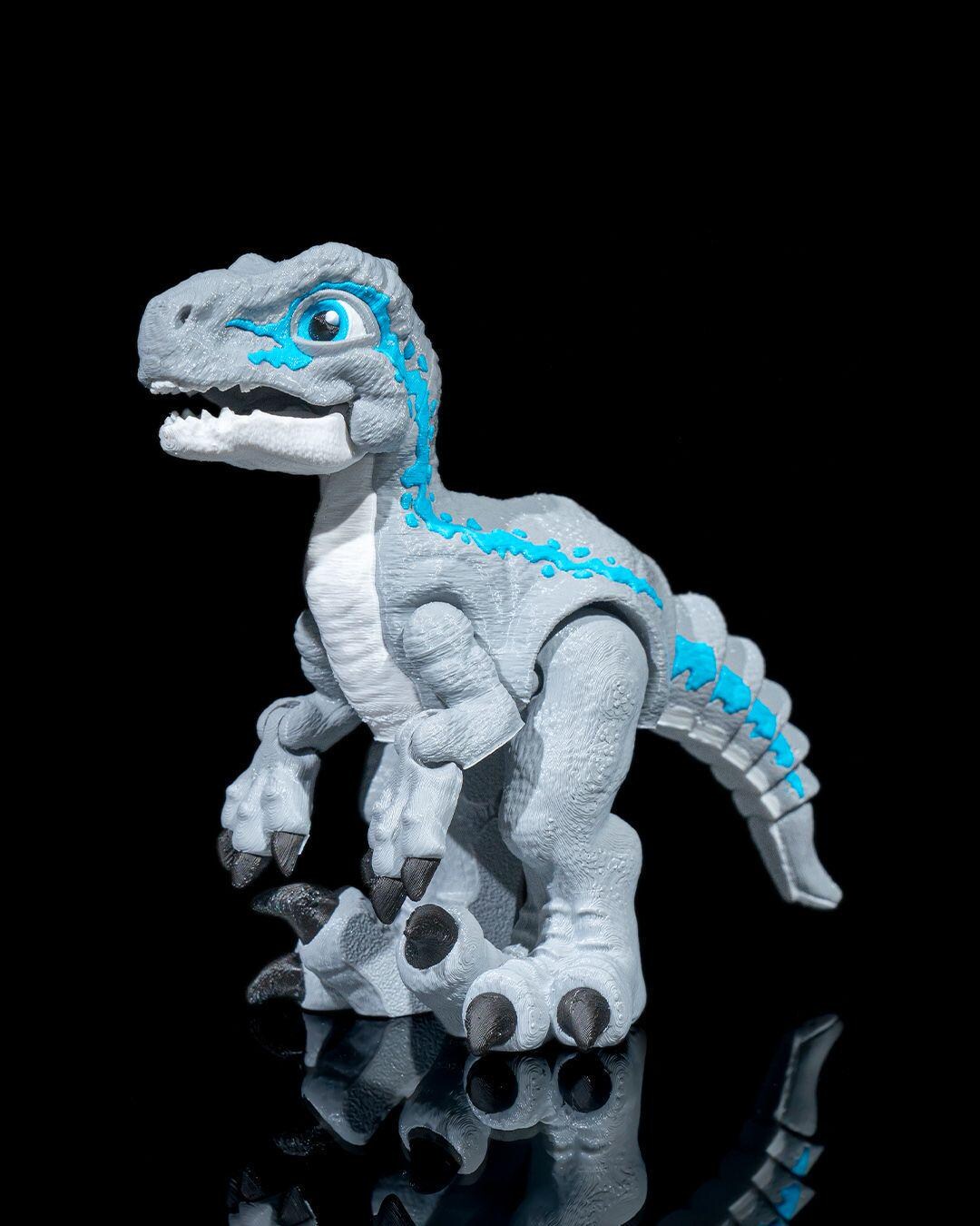 Articulated Veloci-raptor - Etsy