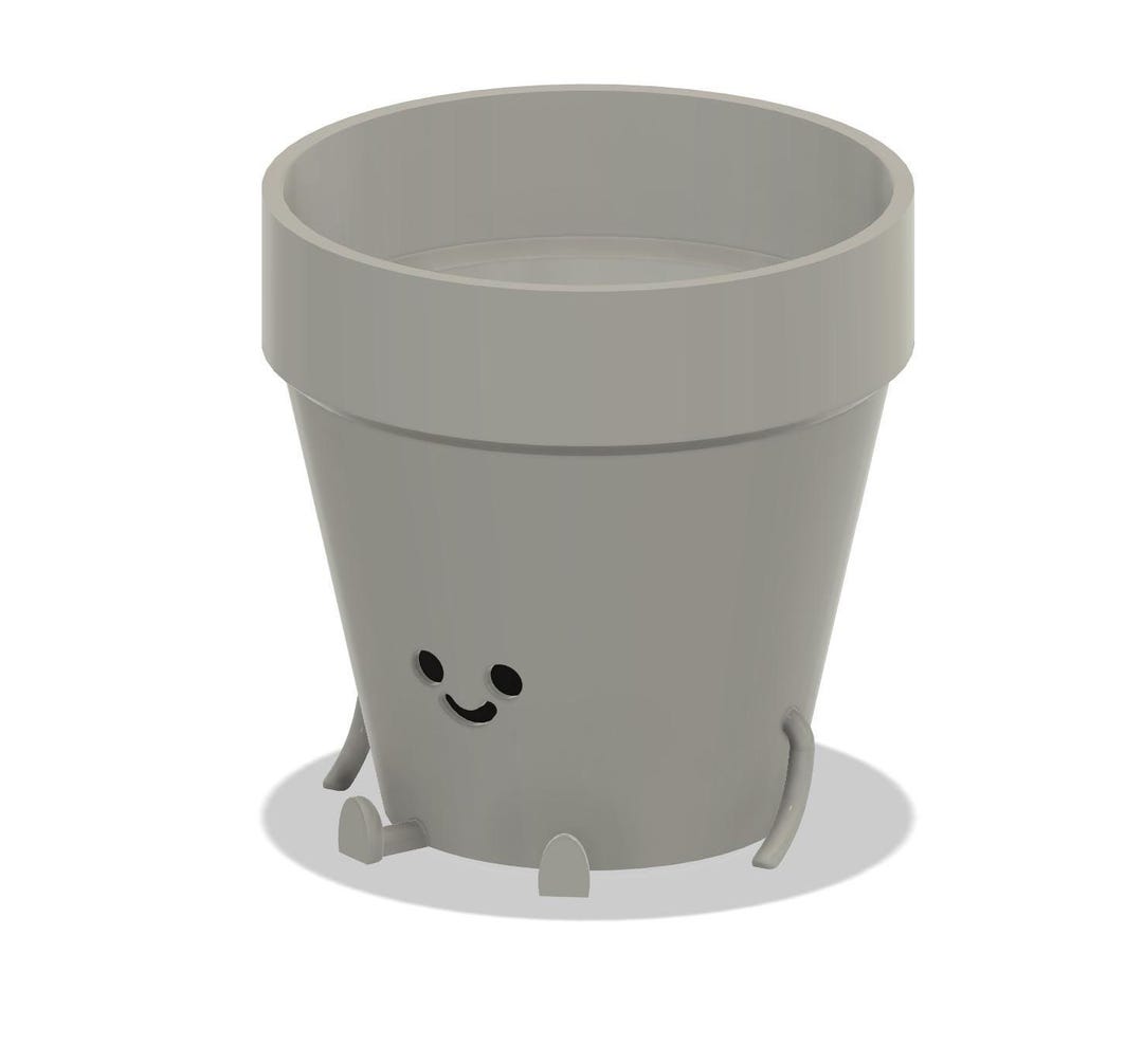 Cute Face Planter Pot With Arms and Legs - Etsy