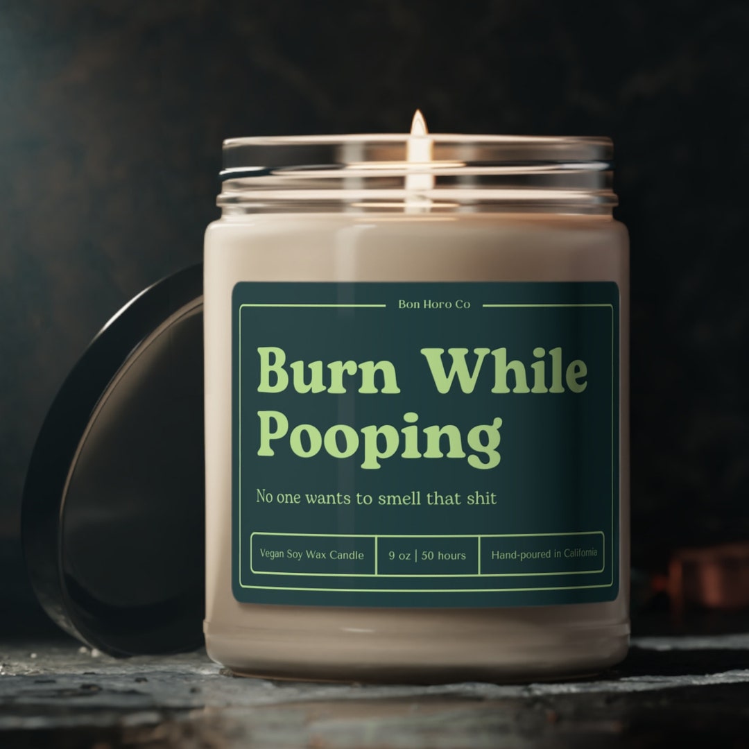 Burn While Pooping No One Wants to Smell That Shit Green Gifts for Him ...