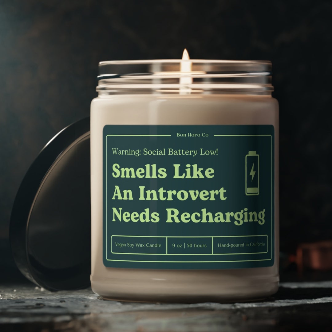 Smells Like an Introvert Needs Recharging | Warning: Social Battery Low ...