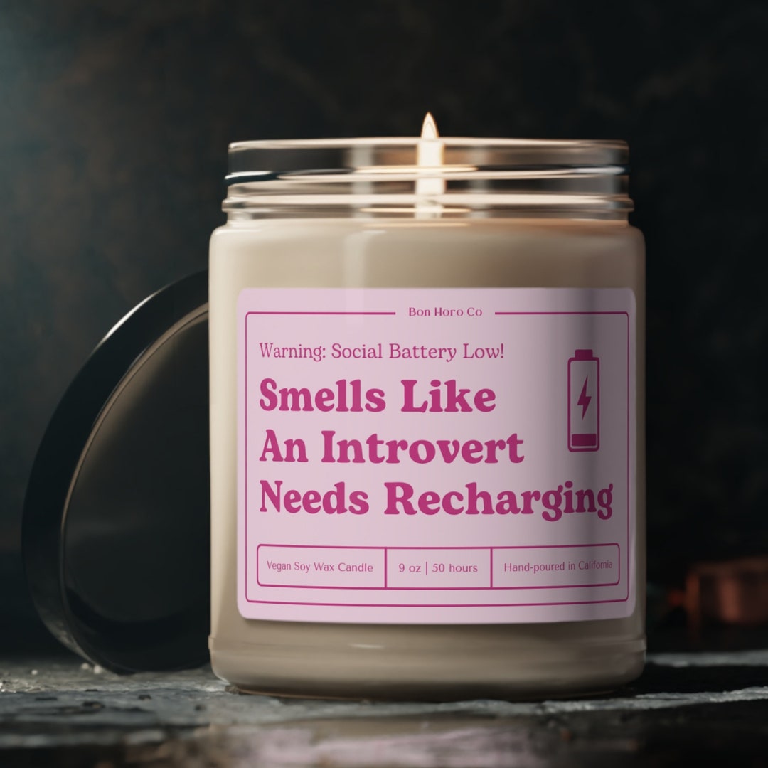 Smells Like an Introvert Needs Recharging | Warning: Social Battery Low ...