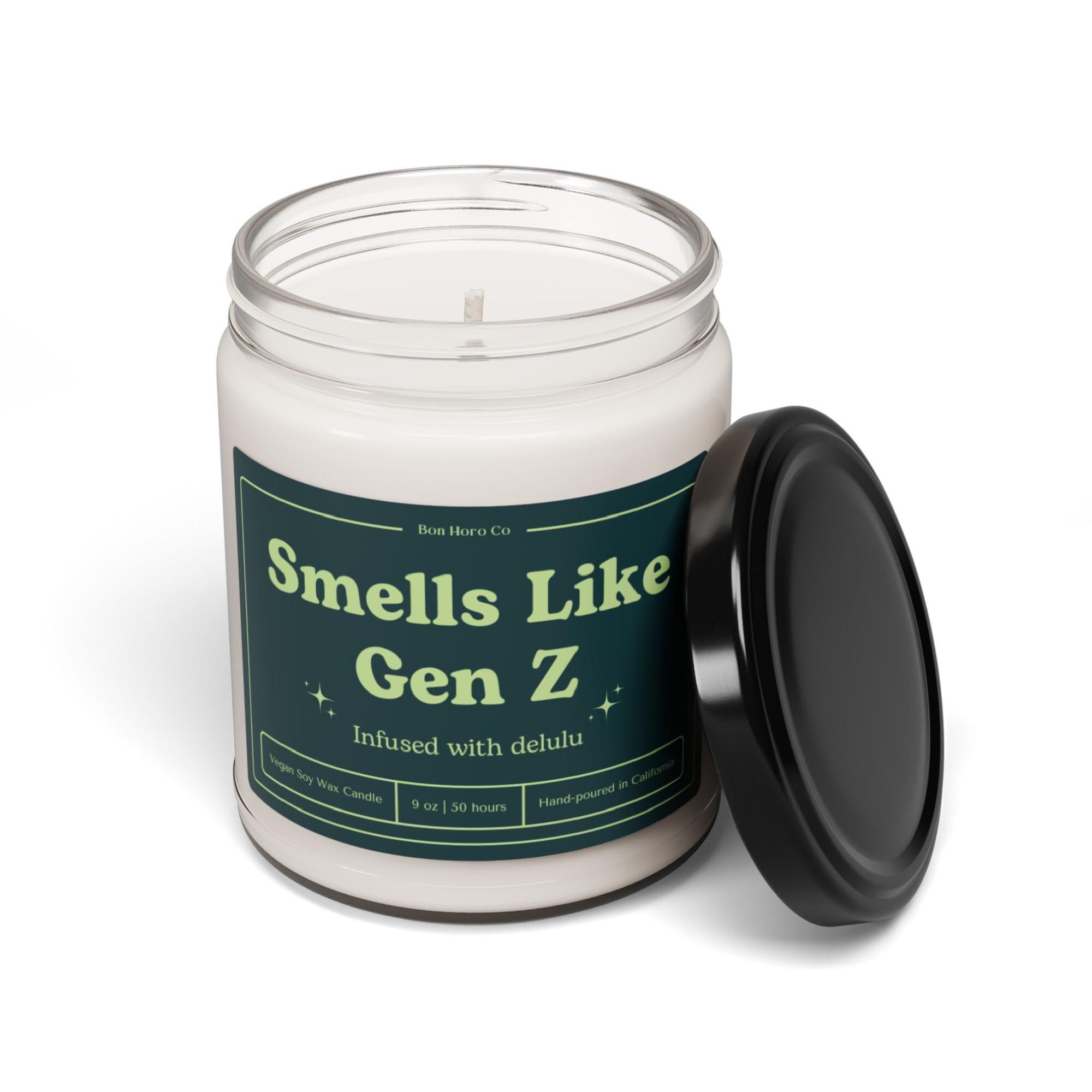 Smells Like Gen Z | Infused With Delulu | Green | Gifts for Him Her ...