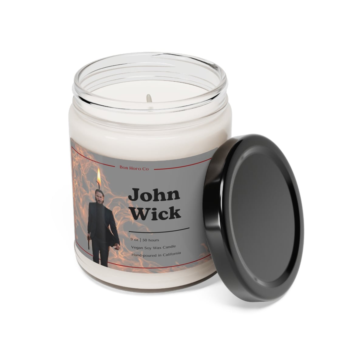 John Wick Meme Candle | Funny Candles | Clear Jar | Candle Gifts for ...
