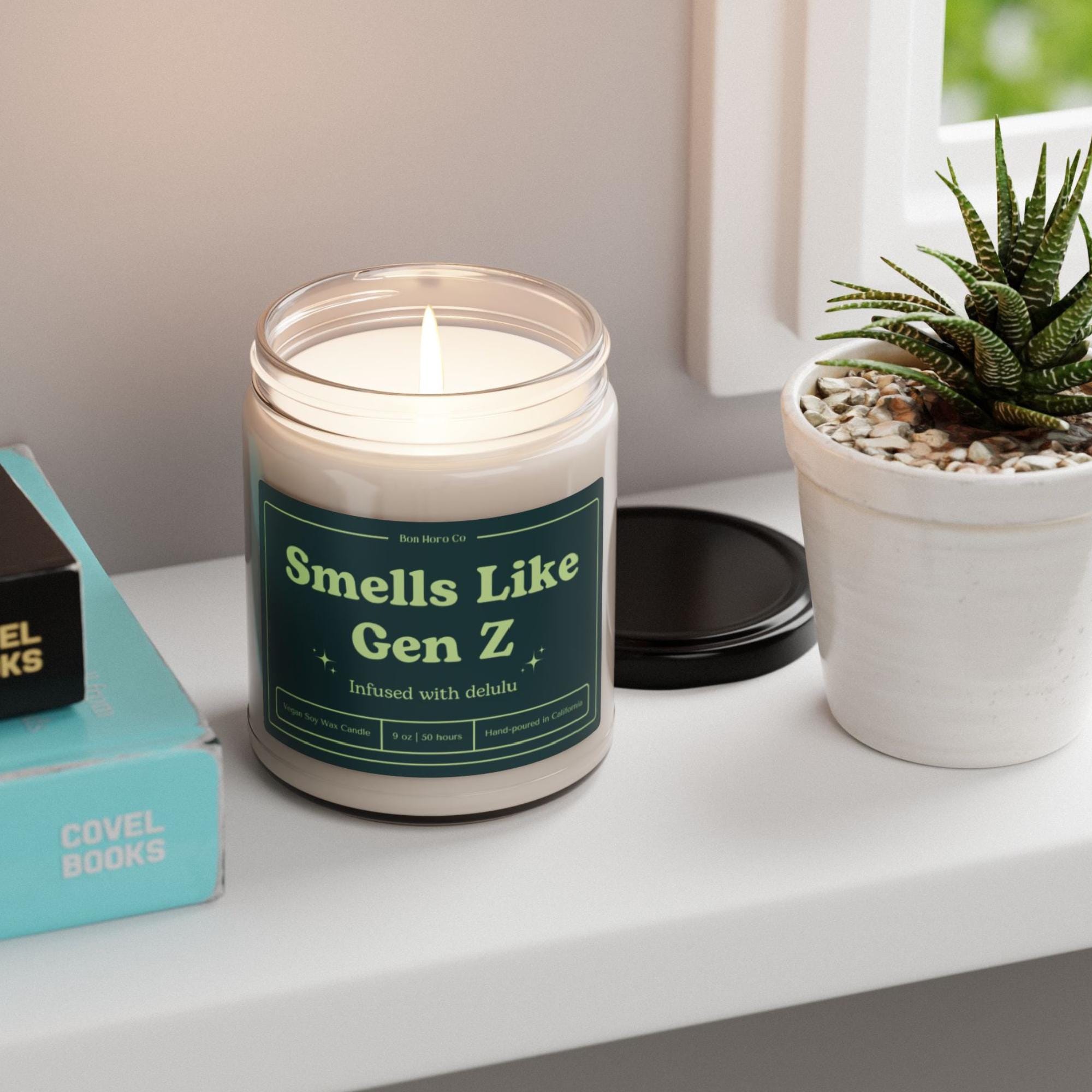 Smells Like Gen Z | Infused With Delulu | Green | Gifts for Him Her ...