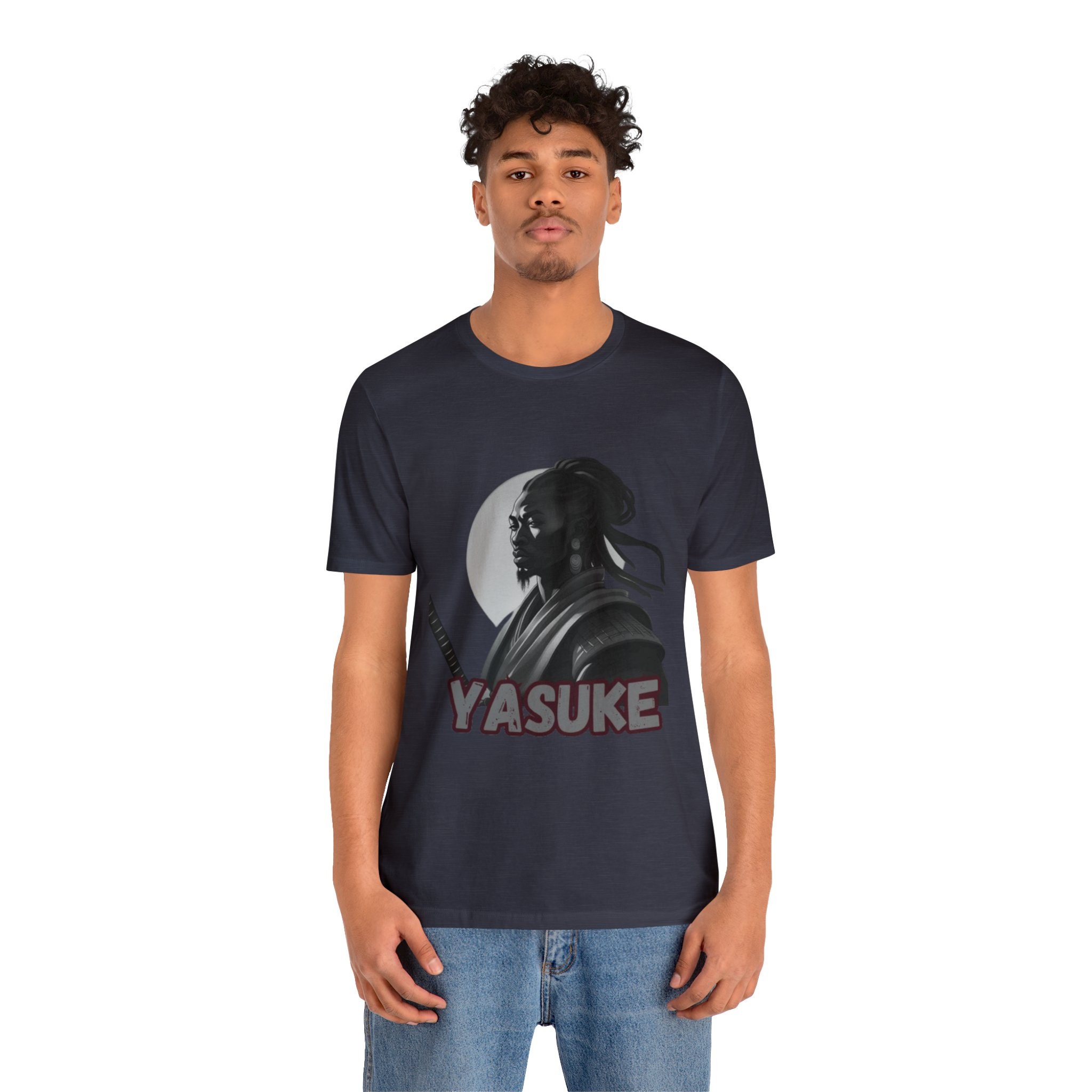 Yasuke, Black Samurai, African Samurai, Japanese Samurai Shirt, Cool Tee, Gift for Him, Ninja ...