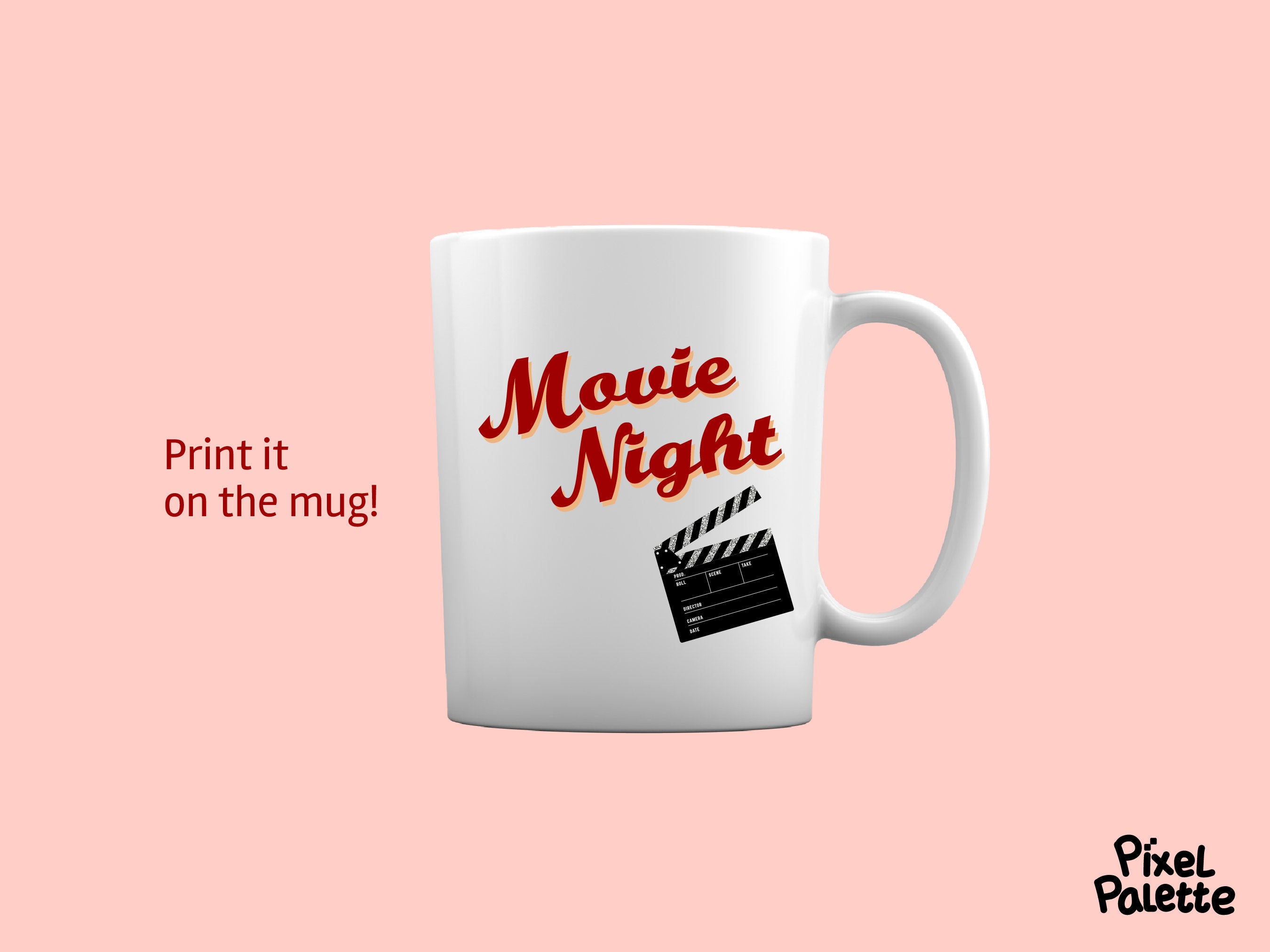 Movie Night Clipart, Digital Stickers, Printable, PNG, Goodnotes - Etsy