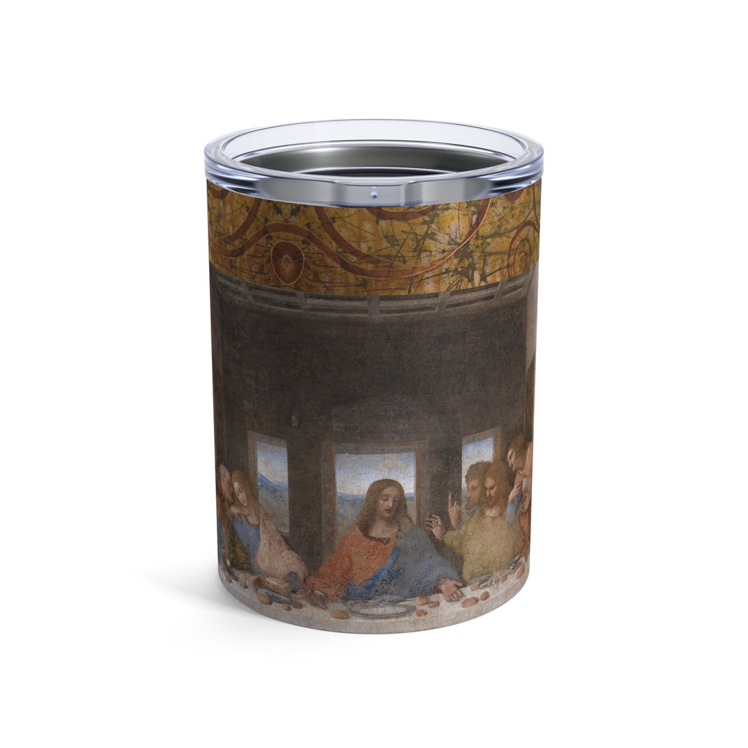 Tumbler 10oz, Leonardo Da Vinci, the Last Supper, Lent, Maundy Thursday ...