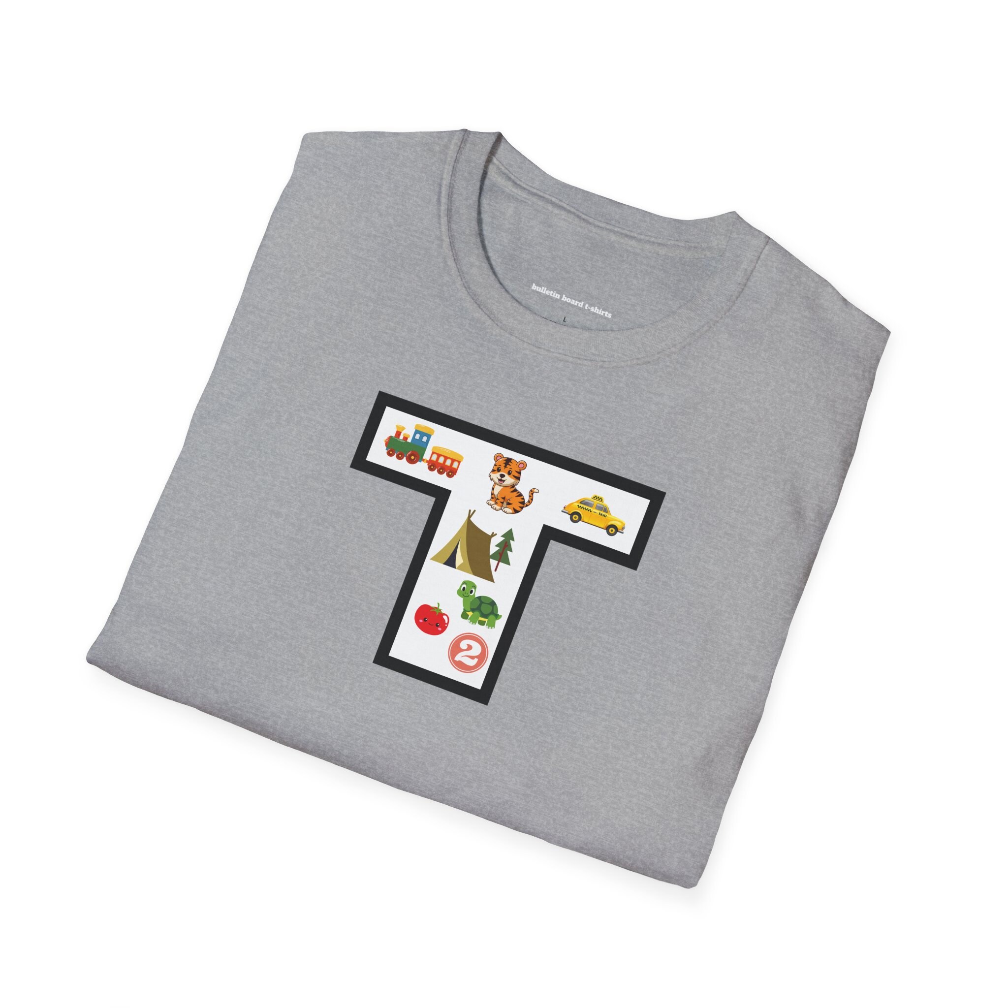 Alphabet Letter T Teacher Shirt: Early Literacy Unisex Tee - Etsy