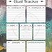 Printable Goal Tracker for Accountability - Health, Wealth, Family ...