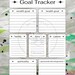 Printable Goal Tracker for Accountability - Health, Wealth, Family ...
