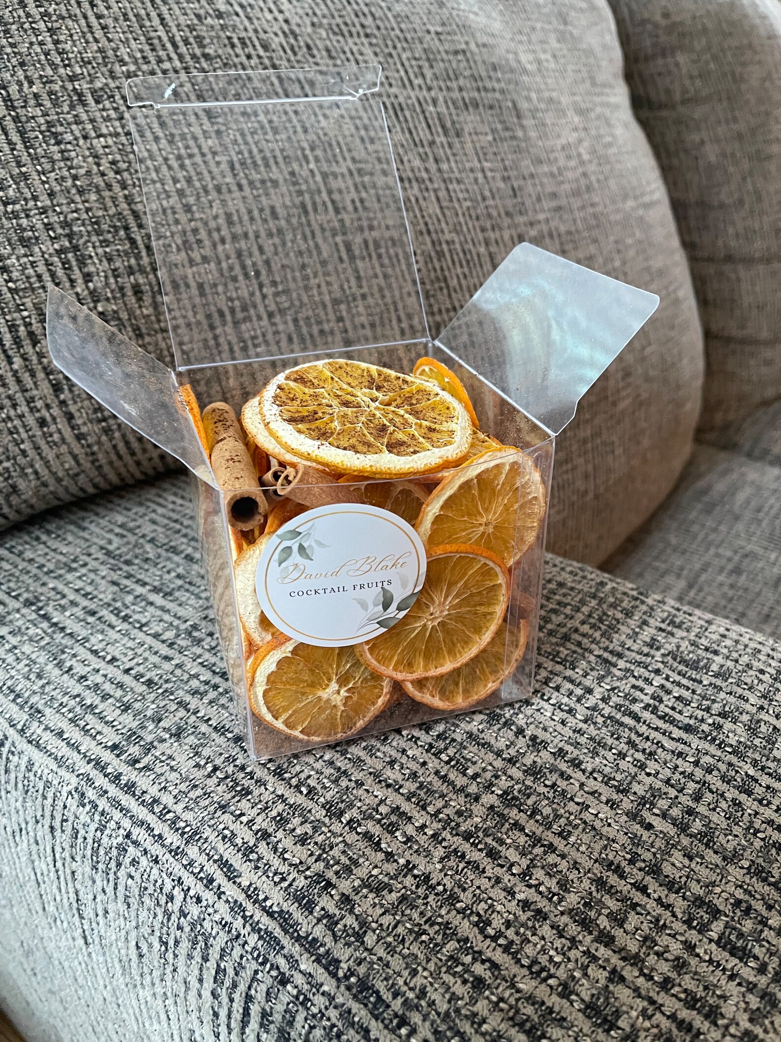 Spiced Orange Box - Dehydrated Orange / Ground Clove / Cinnamon ...