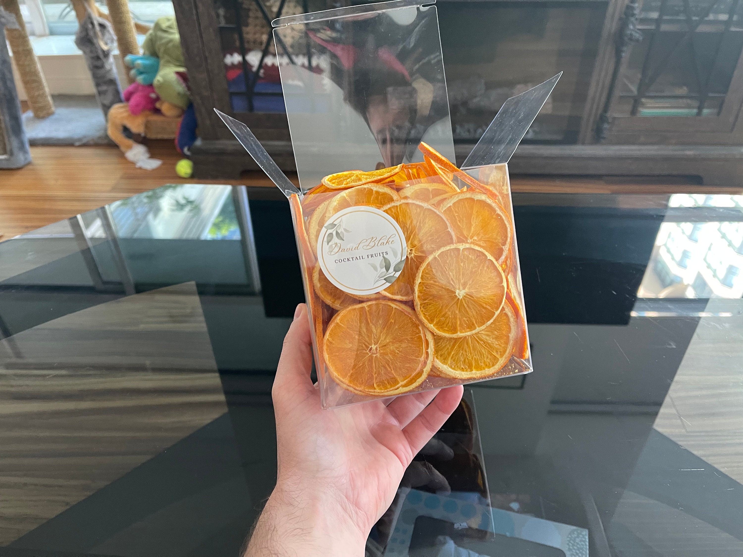 Dried Orange Slices - Dry Orange Wheels - 125+ Piece Orange Box - Tea ...