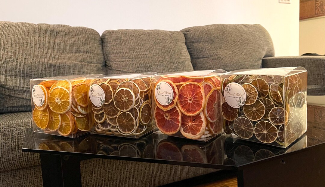 LARGE CITRUS Fruit Box Set - Bulk Dehydrated Fruits - LARGE 600+ Piece ...