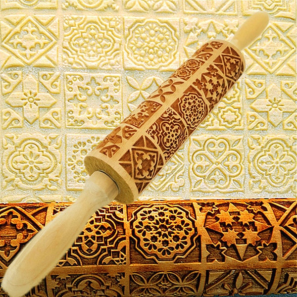 Paisley Rolling Pin - Etsy