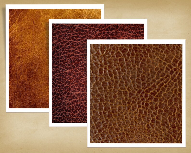 70+ Leather Textures Digital Papers, Rustic Leather Page, Leather ...