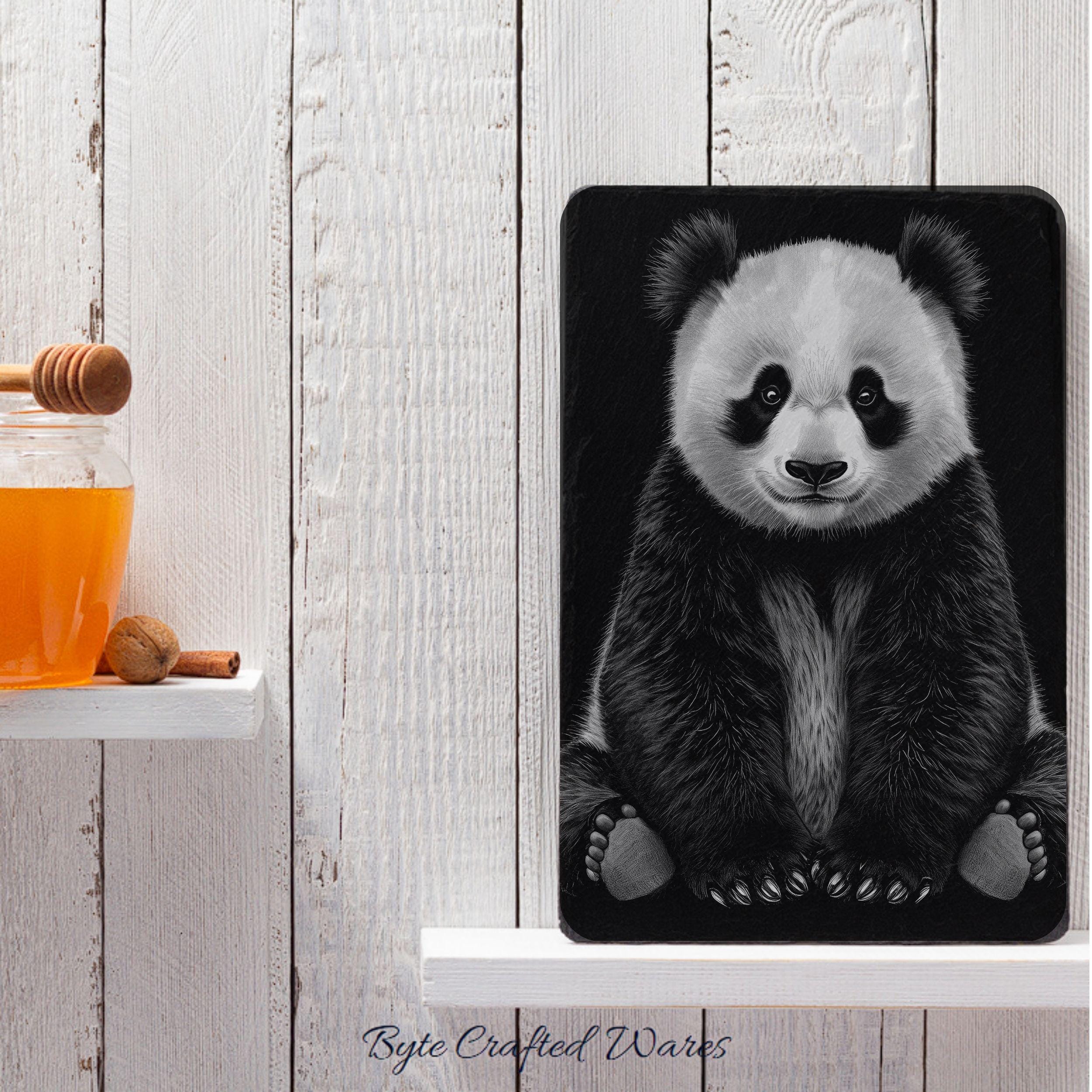 Panda Bear Bundle, Laser Engraving PNG Files, Cute Panda Laser Burn ...