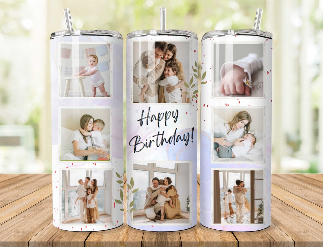 101 Add Own Text and Photo, FREE Photo Tumbler Template, Png ...