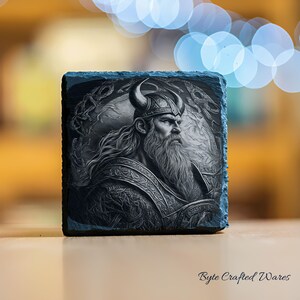 Viking Warrior Laser Engraving PNG File, Nordic Warrior, Slate Board ...