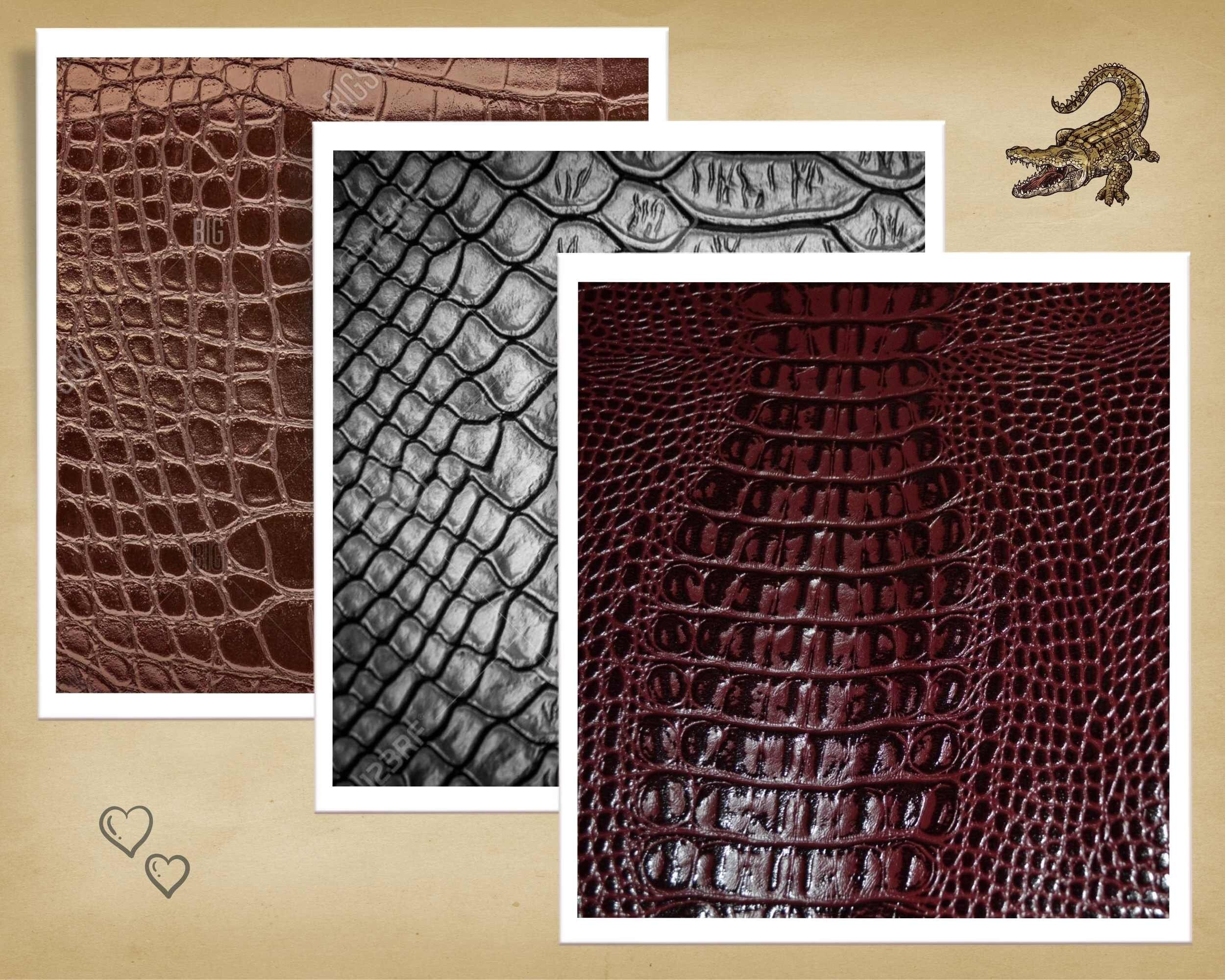 55 Leather Crocodile Textures Digital Leather Leather Background ...