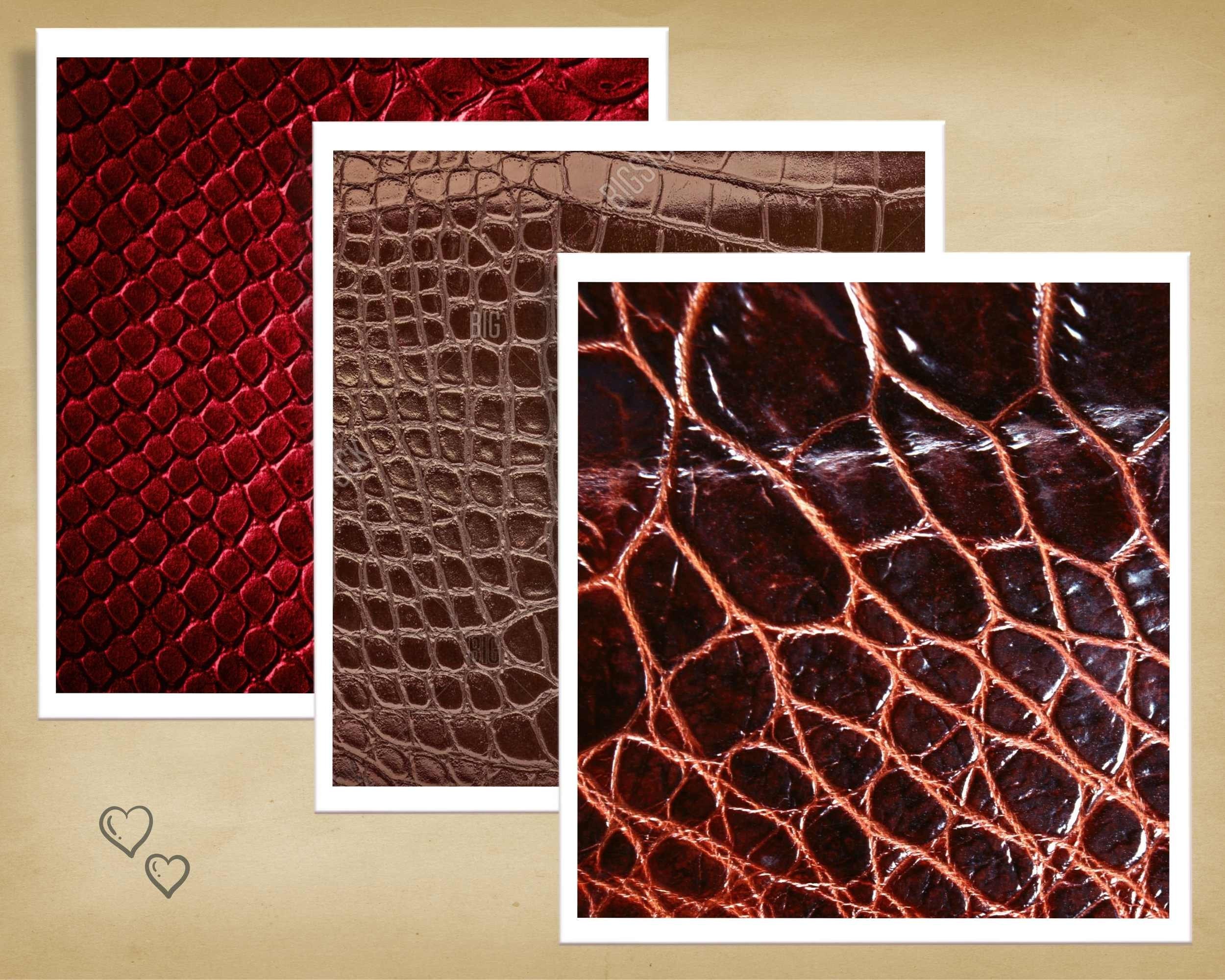 55 Leather Crocodile Textures - Digital Leather - Leather Background ...