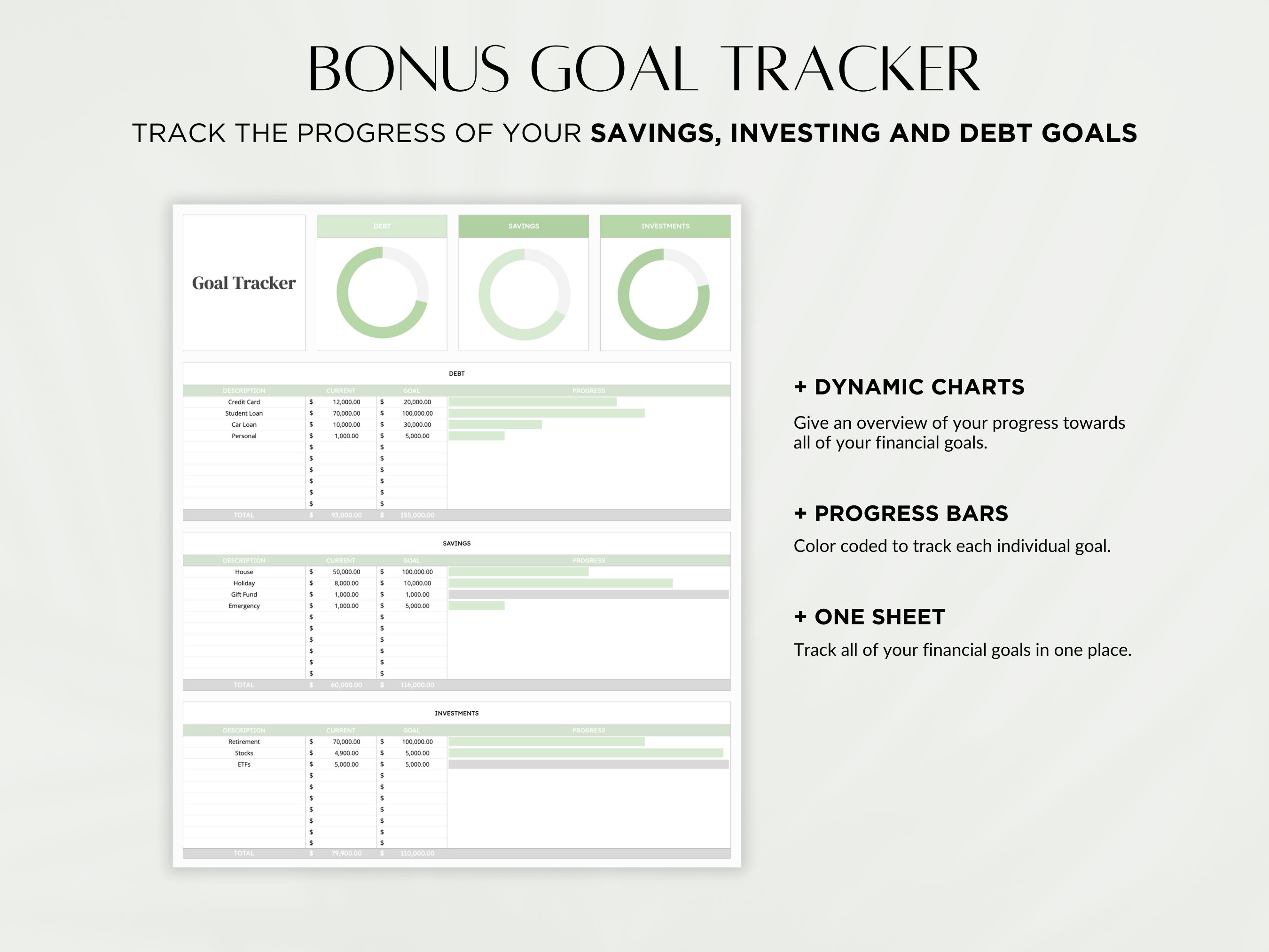 Google Sheets Budget Template Zero Based Finance Dashboard Digital