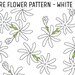 Tiare Flower Pattern - White - Fabric Pattern PNG - Hawaii Seamless ...