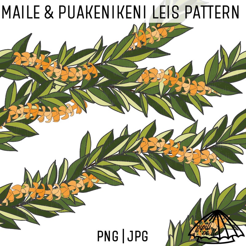 Maile Lei Svg - Etsy