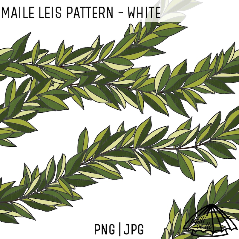 Maile Lei Svg - Etsy