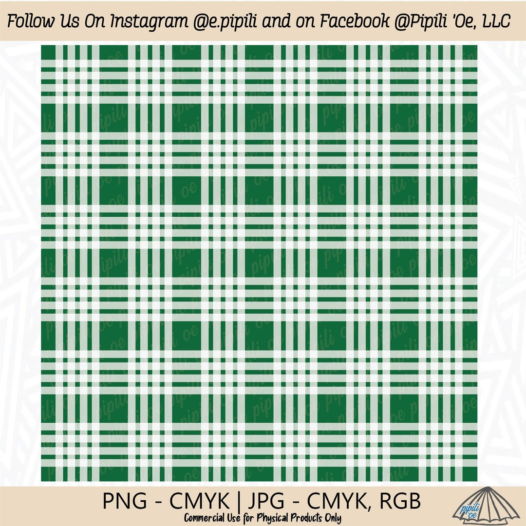 Palaka Pattern - Green - Palaka Repeating Pattern - Palaka Seamless PNG ...