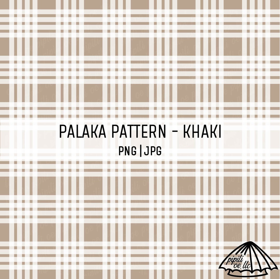 Palaka Pattern - Khaki - Palaka Repeating Pattern - Palaka Seamless PNG ...