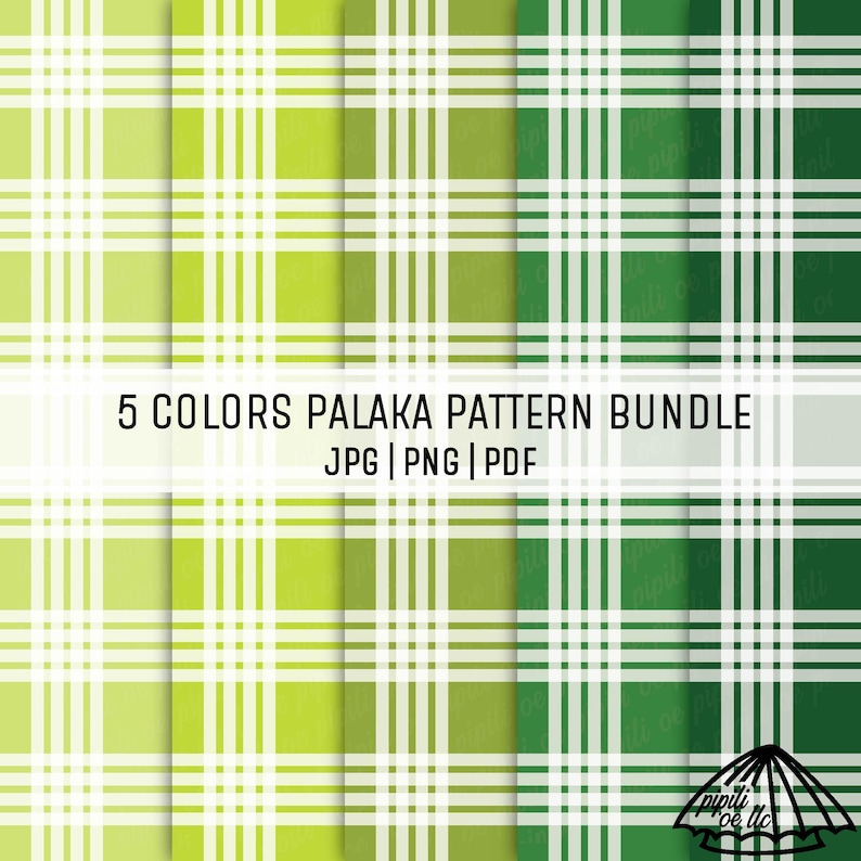Palaka Pattern - Green Color Palette - Repeated Pattern - Pattern ...