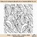Black and White Kalo Leaves Repeating Pattern - Kalo Leaves Seamless ...