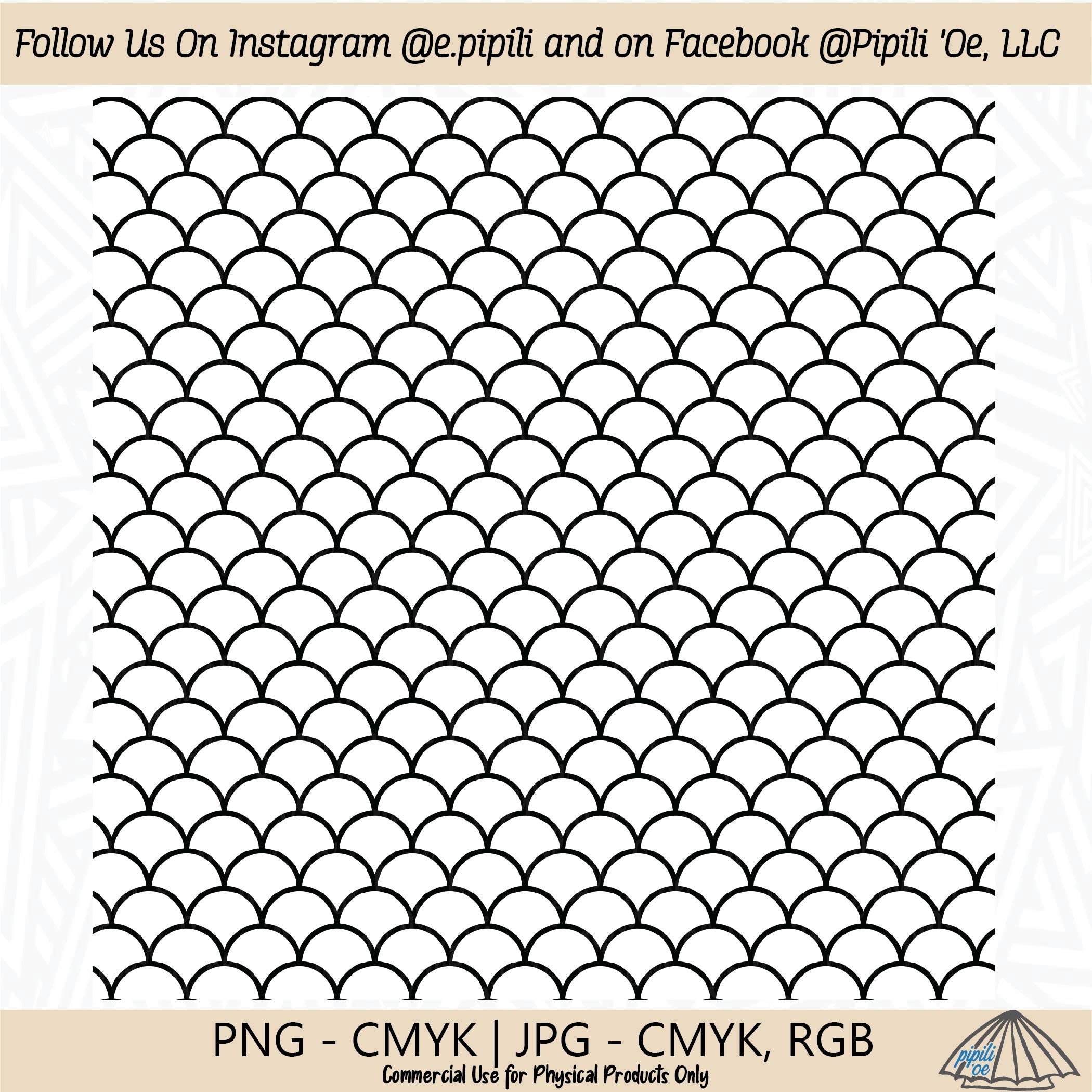 Fish Scales Pattern White Fish Scales Repeating Pattern Fish Scales ...