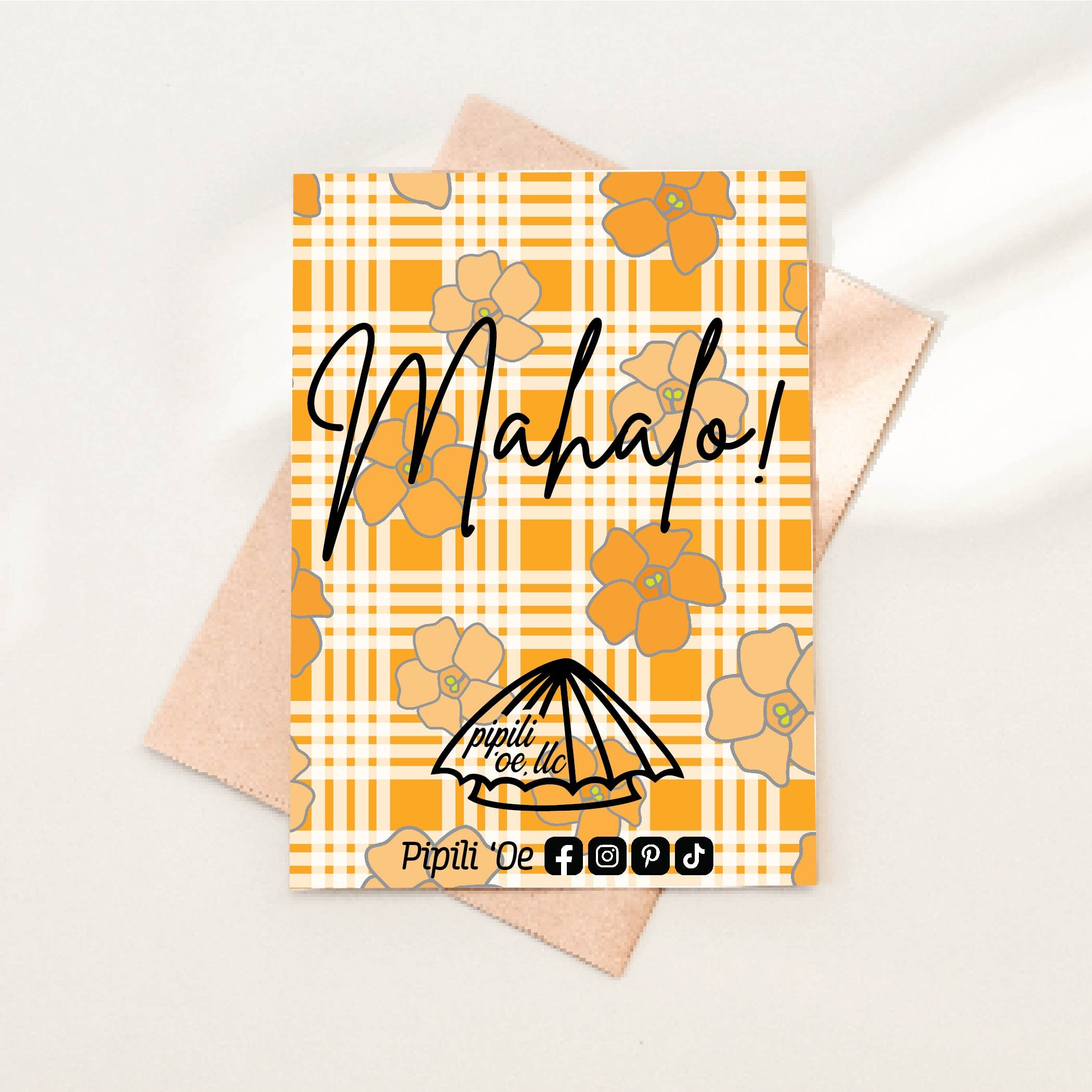 Puakenikeni Flowers on Palaka Pattern Puakenikeni Repeat PNG Hawaii ...